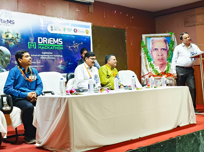 The School of Engineering & Technology successfully organized the DRIEMS Internal Hackathon 2024 ...