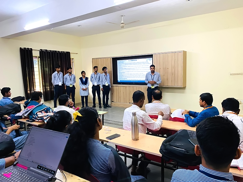 The School of Engineering & Technology successfully organized the DRIEMS Internal Hackathon 2024 ...