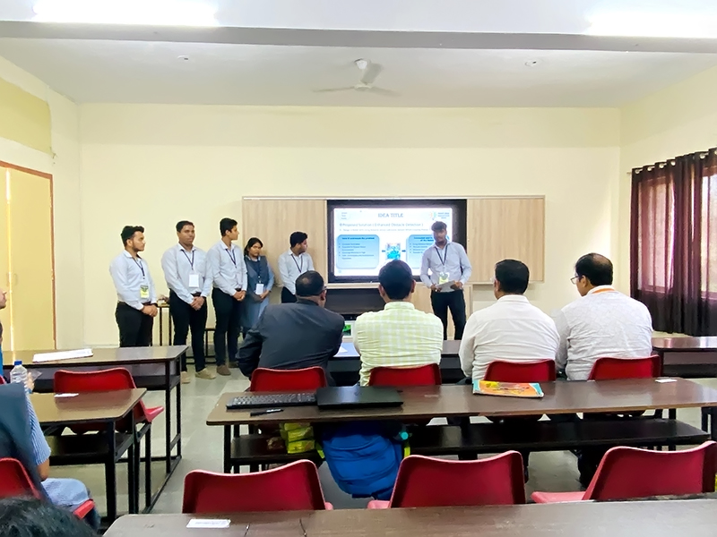 The School of Engineering & Technology successfully organized the DRIEMS Internal Hackathon 2024 ...